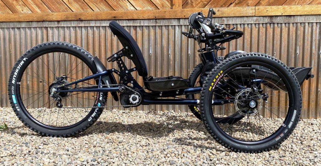 Mako Recumbent Offroad Handcycle - ReActive Adaptations