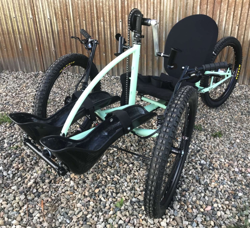 Nuke Recumbent Offroad Handcycle - ReActive Adaptations