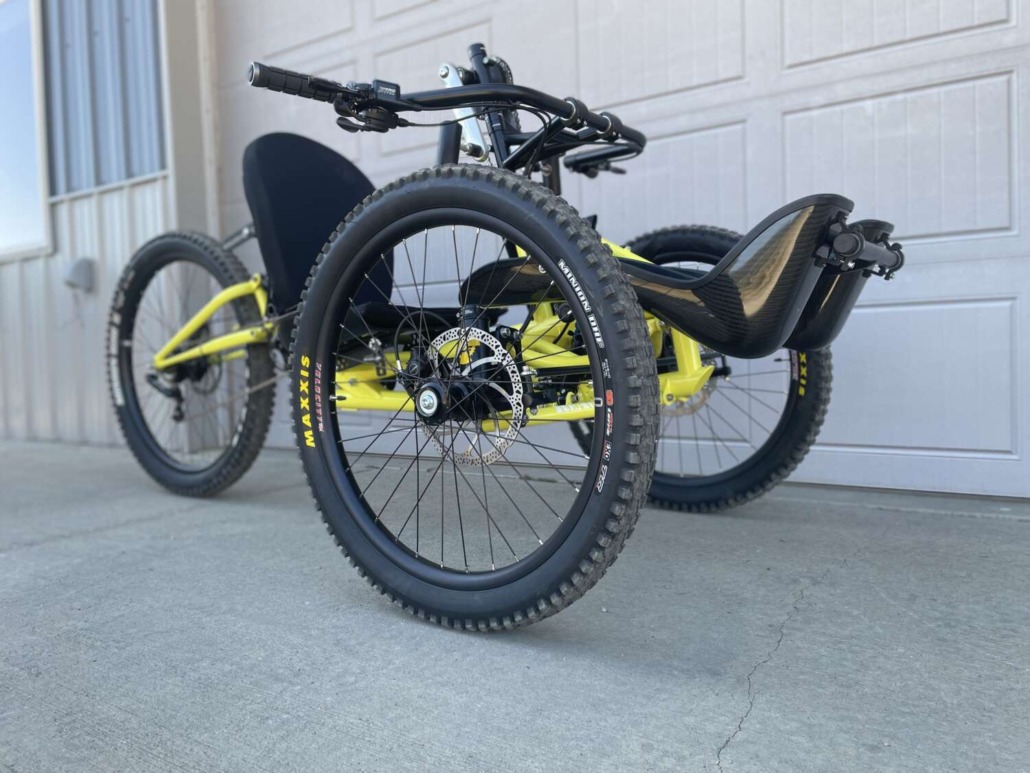 Mako Recumbent Offroad Handcycle - ReActive Adaptations